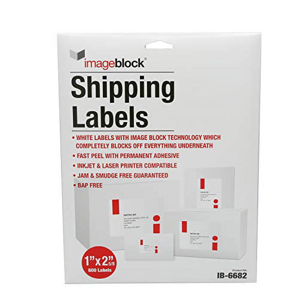 Infi-Touch Labels Mailing Labels with Image Block Technology for Laser ...