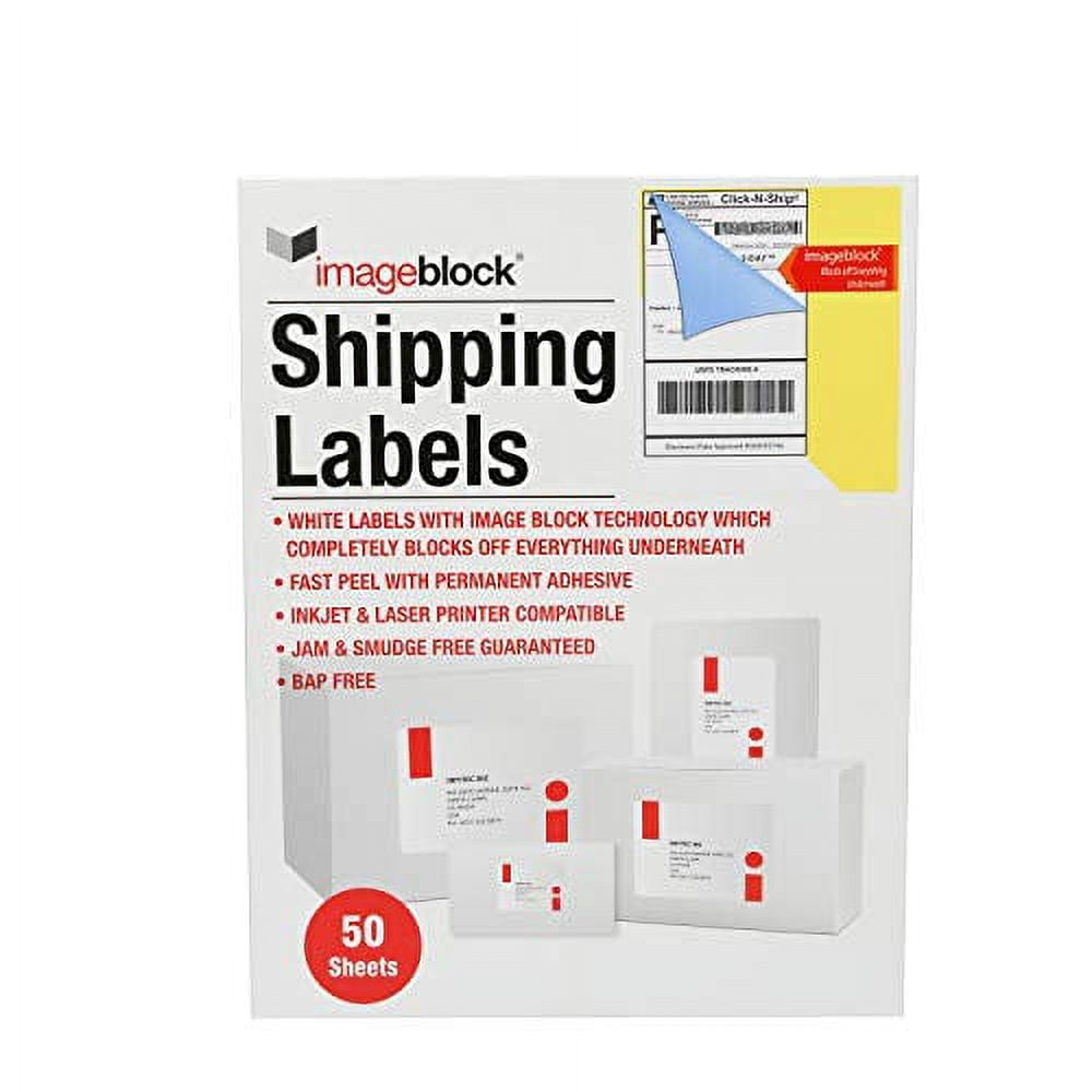 Infi-Touch Labels Mailing Labels with Image Block Technology for Laser ...