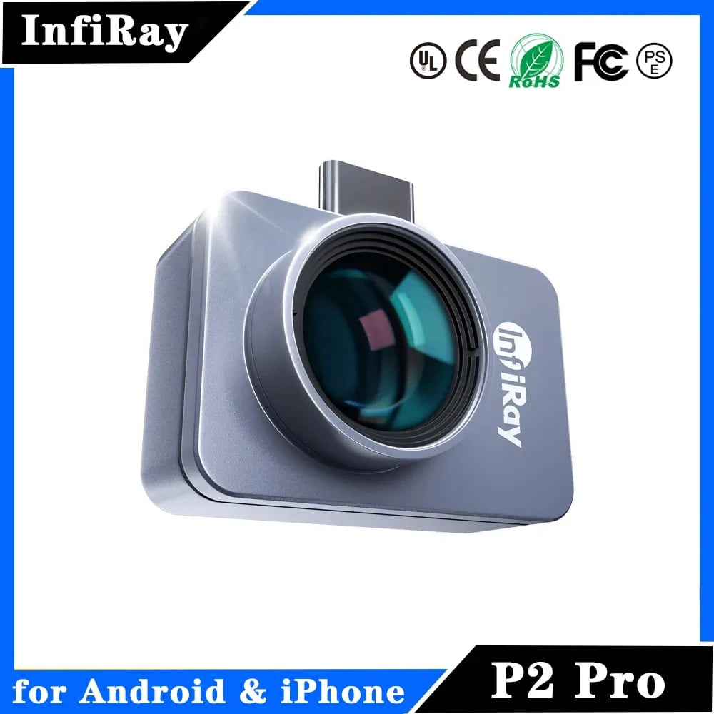 InfiRay P2 Pro Infrared Thermal Camera for iPhone iOS Android Type C ...
