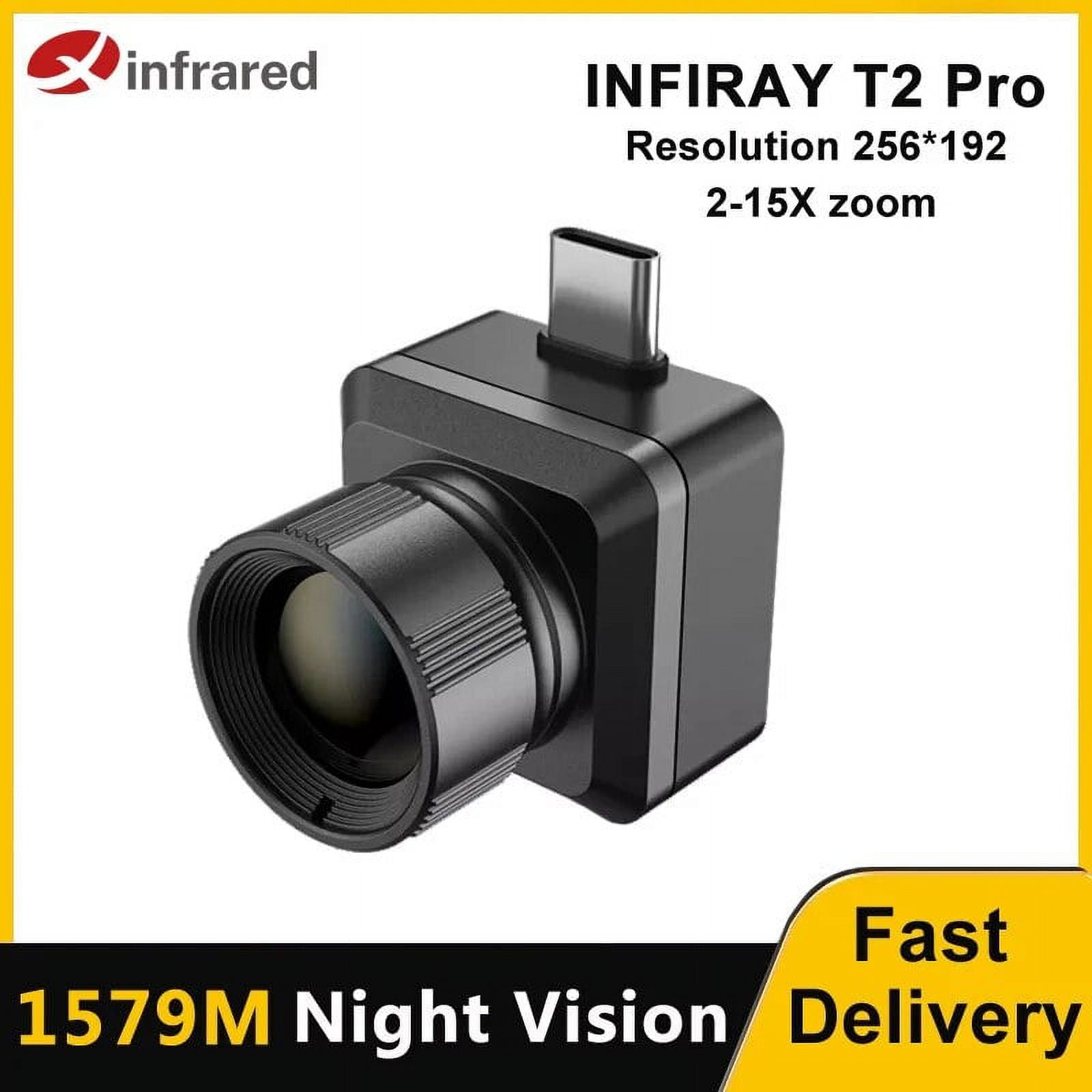 InfiRay T2 Pro Thermal Imager Hunting Camera Outdoor Search 1579m Infrared Night Vision Mobile ...