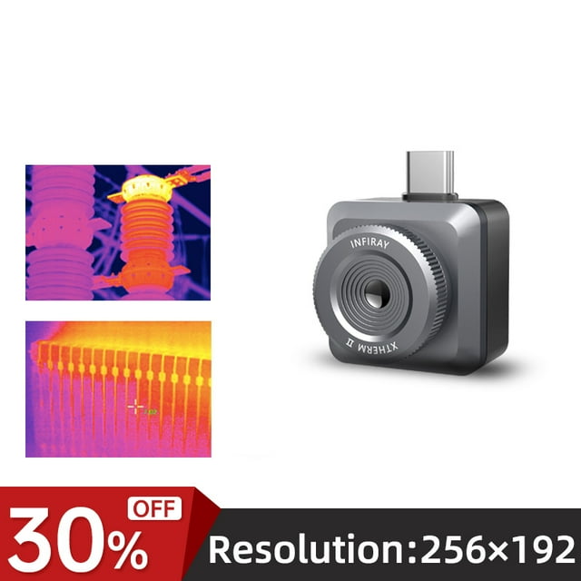 InfiRay T2L Professional Thermal Imaging Camera for Smart Phones Infrared Imaging Camera Night ...