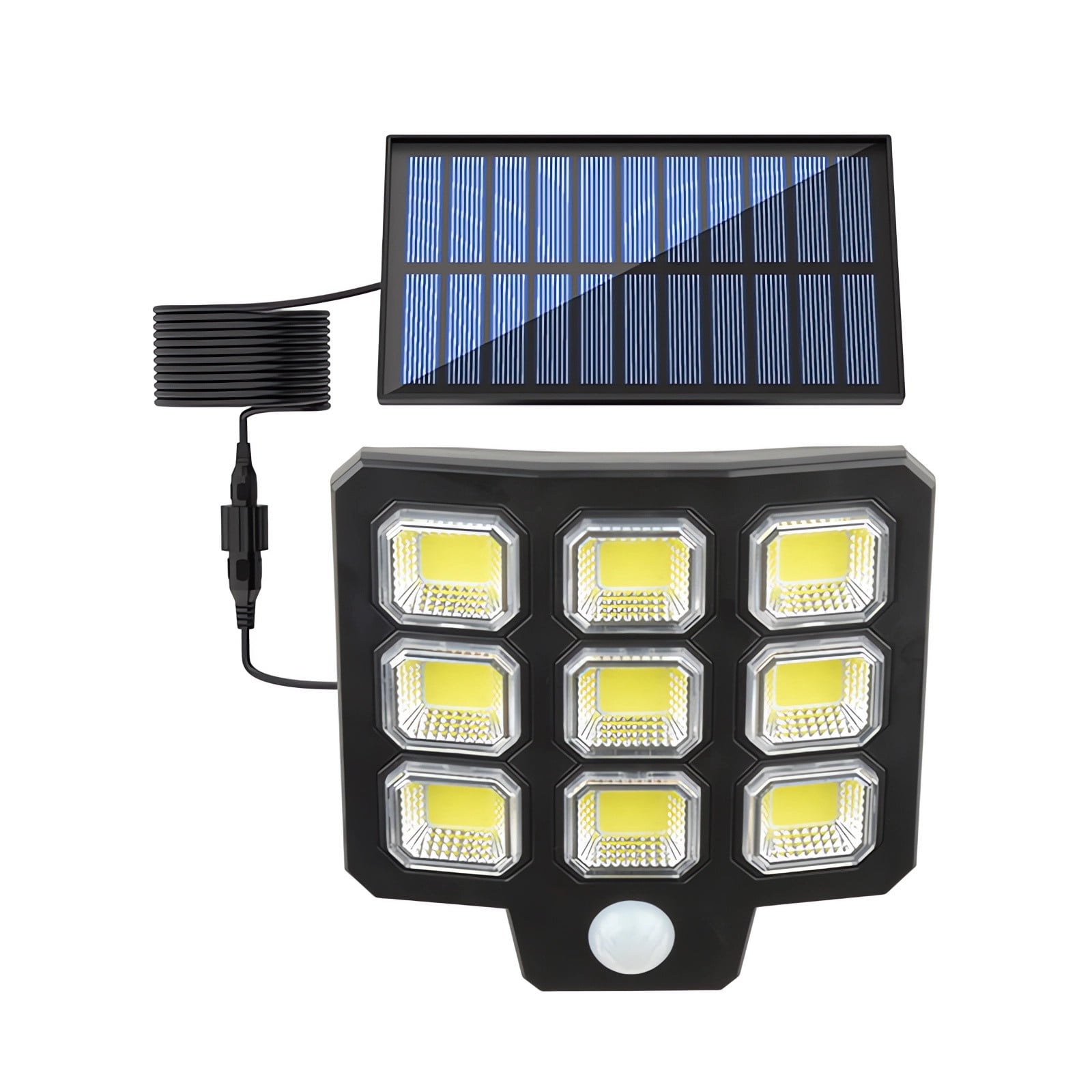 Infidev Solar Outdoor Wall Light, Waterproof LED COB Garden Light with ...