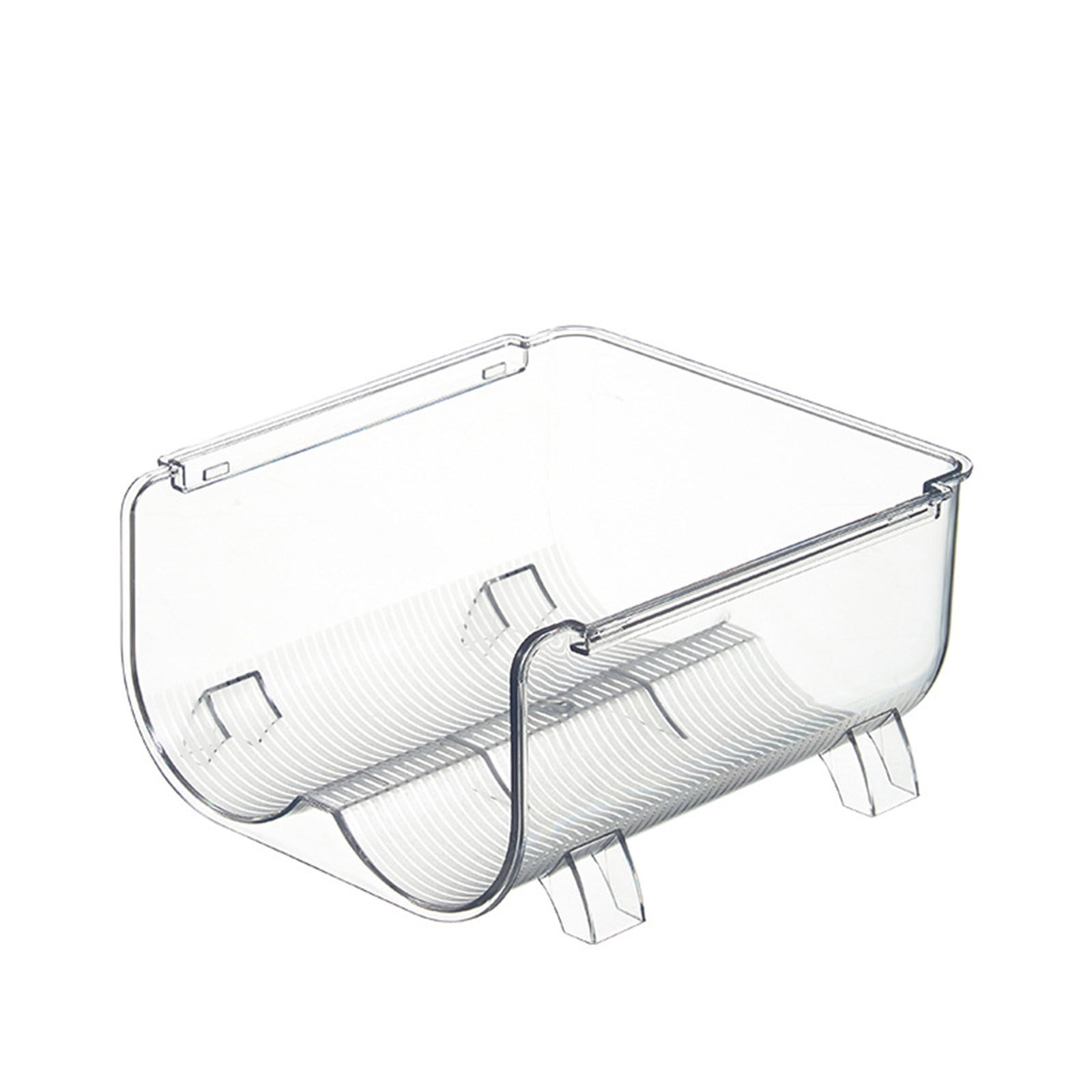 Infidev Stackable Refrigerator Wine Rack Organizer, Kitchen Bottle ...