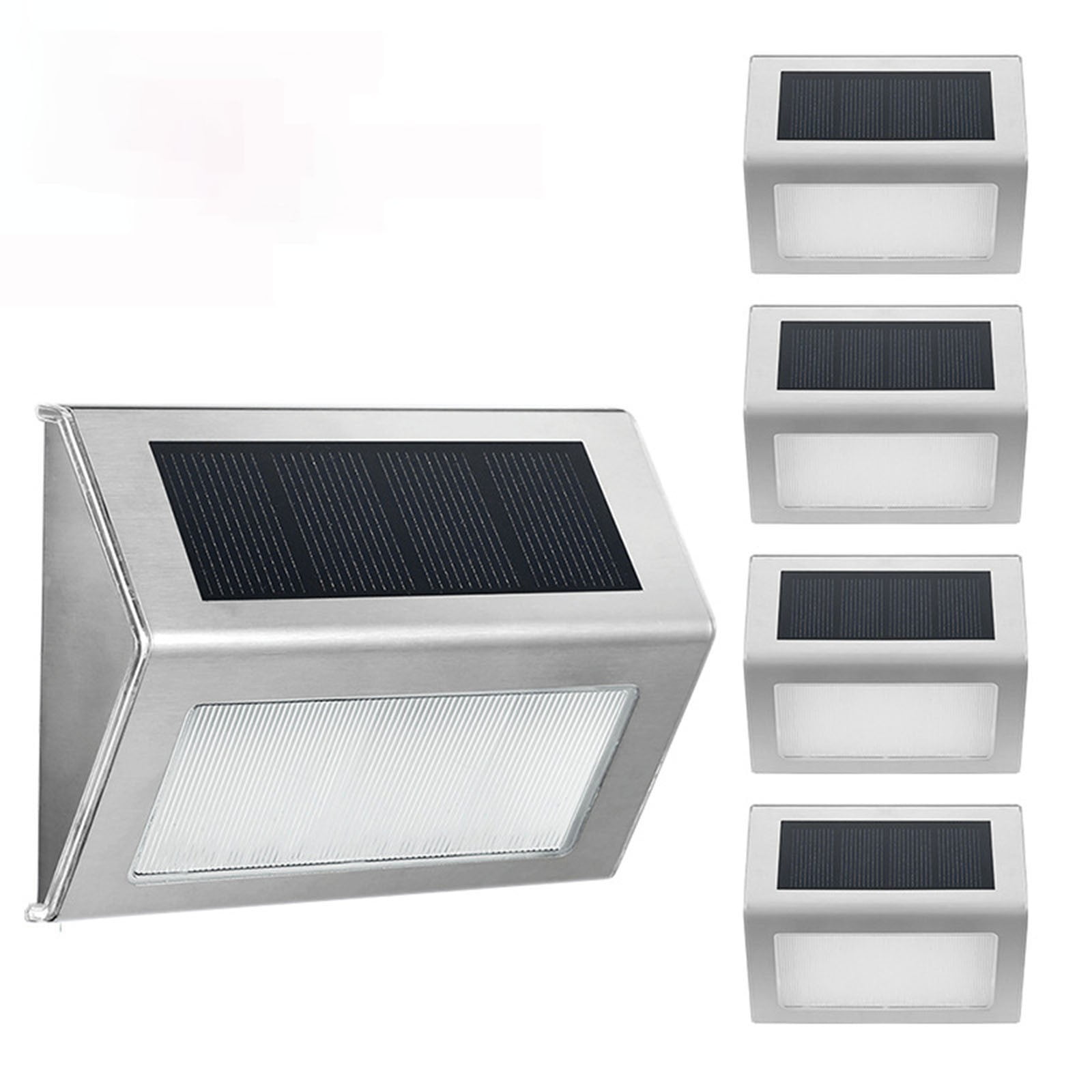 Infidev Stainless Steel 3LED Outdoor Wall Lights, IP44 Rainproof Fence ...