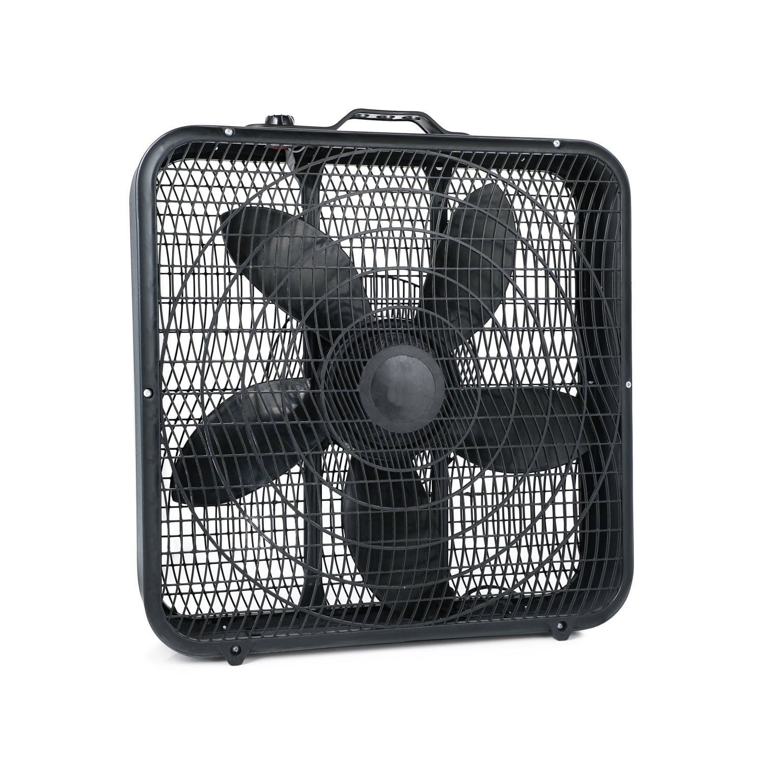 InfiniPower 20‘‘ Box Fan 3-Speed Cooling Table Fan with Aerodynamic ...