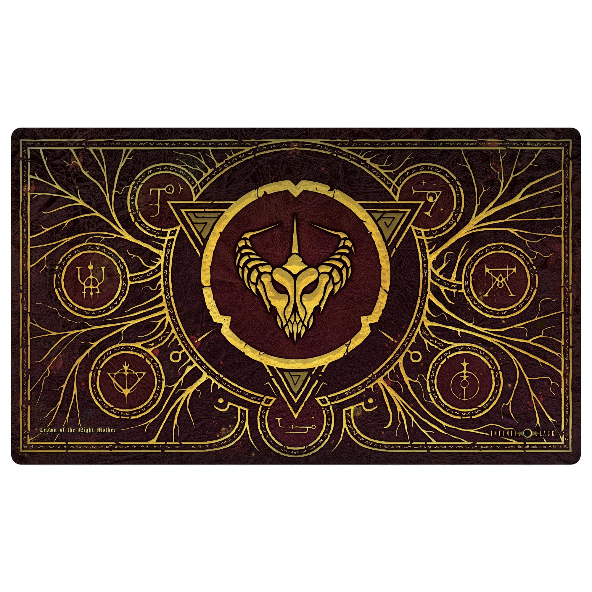 Infinite Black Crown of the Night Mother Playmat New - Walmart.com
