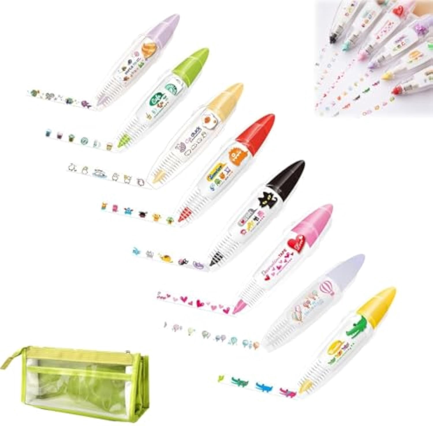 Infinite Decorative Pens, Decorative Pens DIY Cute Animals Press Type ...
