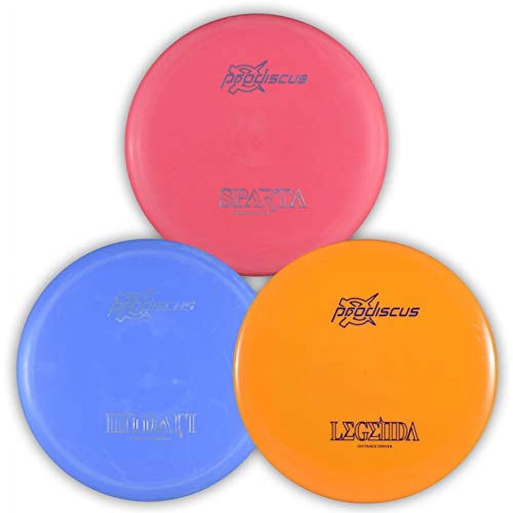 Infinite Discs Prodiscus 3-Disc Introductory Disc Golf Set - Walmart.com