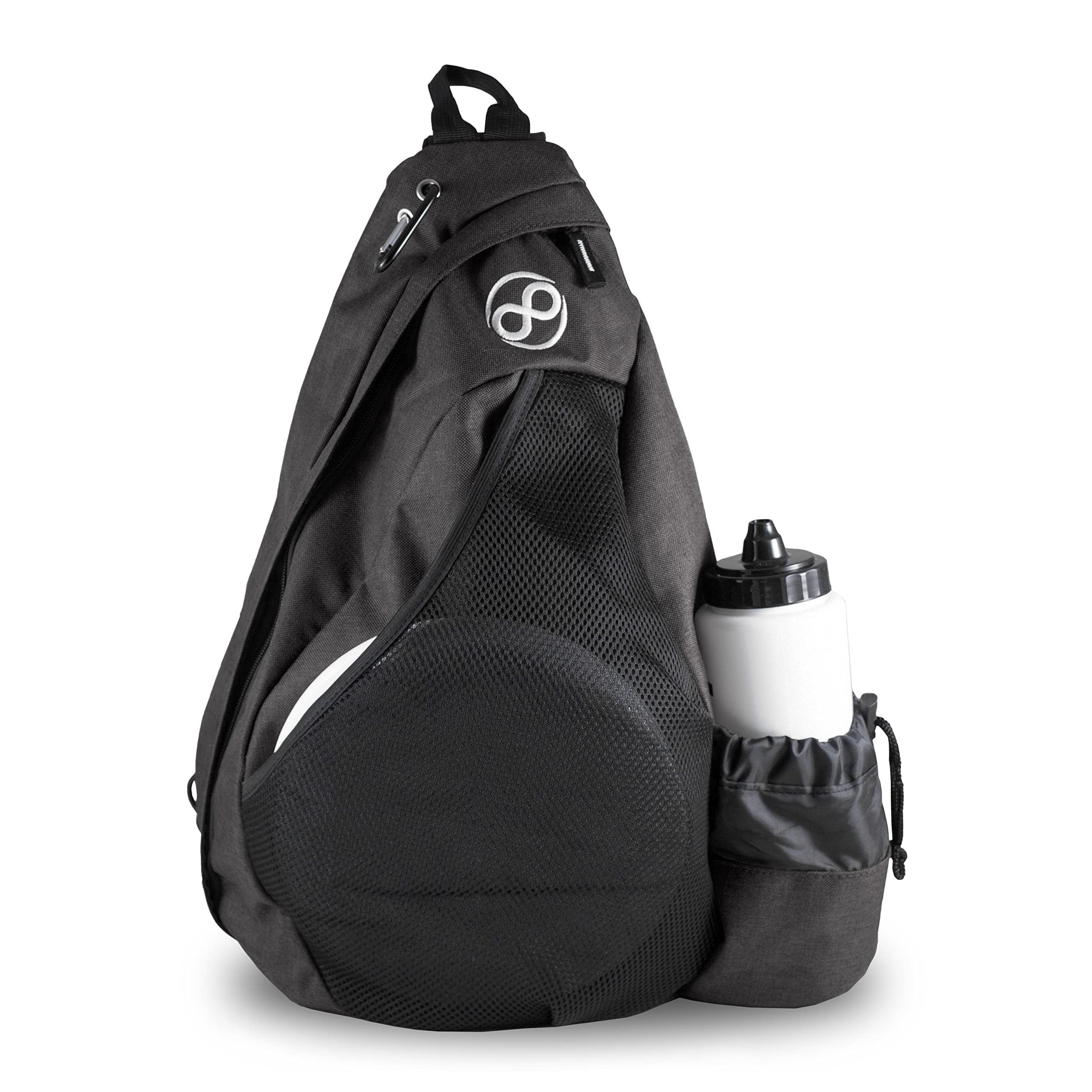 Infinite Discs Slinger Deluxe Disc Golf Bag (Charcoal Black) - Walmart.com