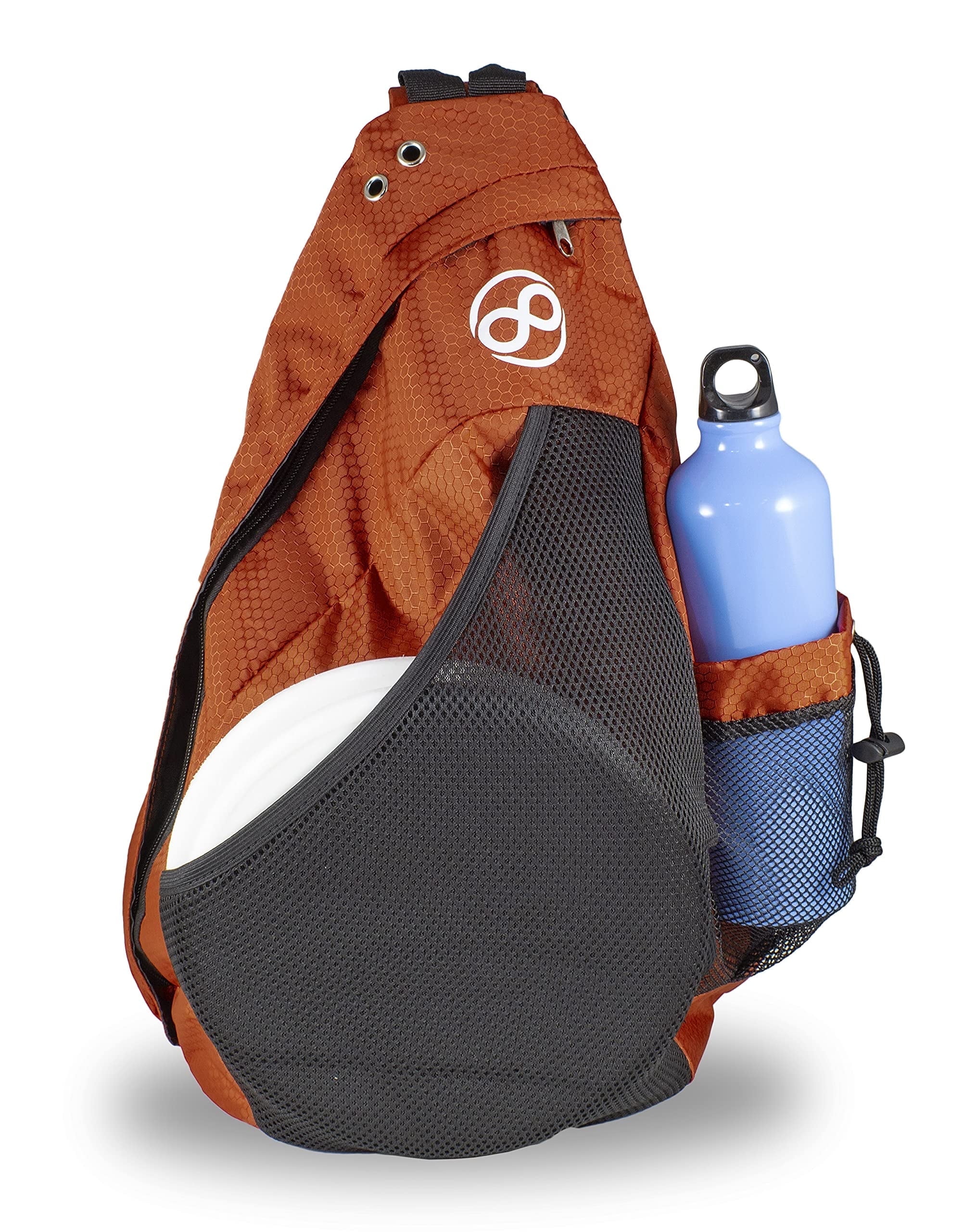 Infinite Discs Slinger Disc Golf Backpack for Quick Disc Storage, 8-12 ...