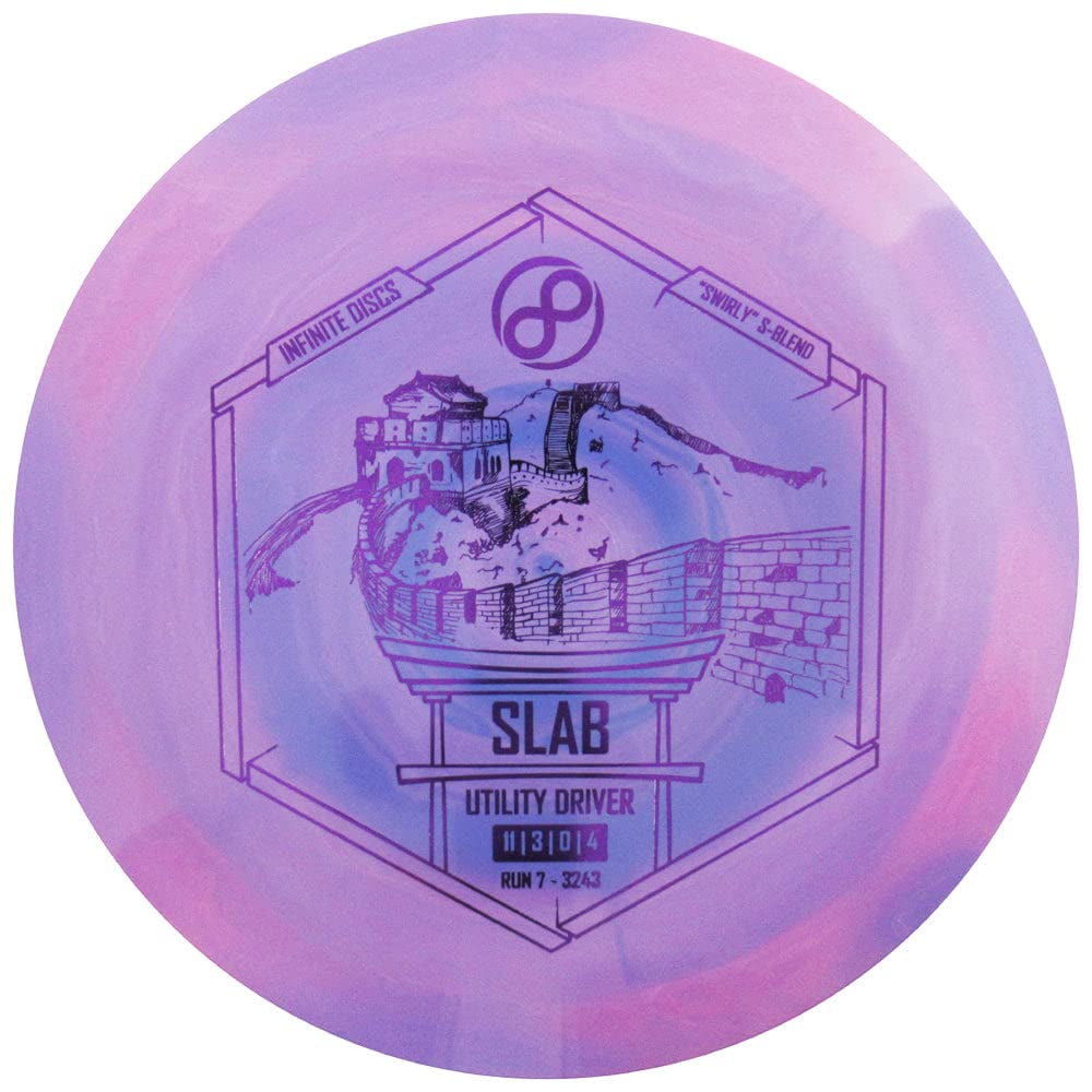Infinite Discs Swirly S-Blend Slab Distance Driver Golf Disc | Colors ...