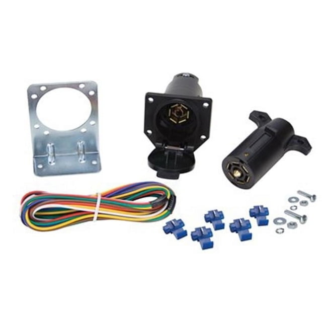 Infinite Innovations UE048465 7 Way Trailer Connector Kit - Walmart ...