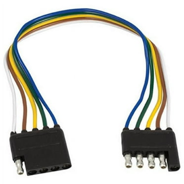 Hopkins 4 Wire Flat to 6 Pole Round and 4 Wire Flat Multi-Tow - Walmart.com