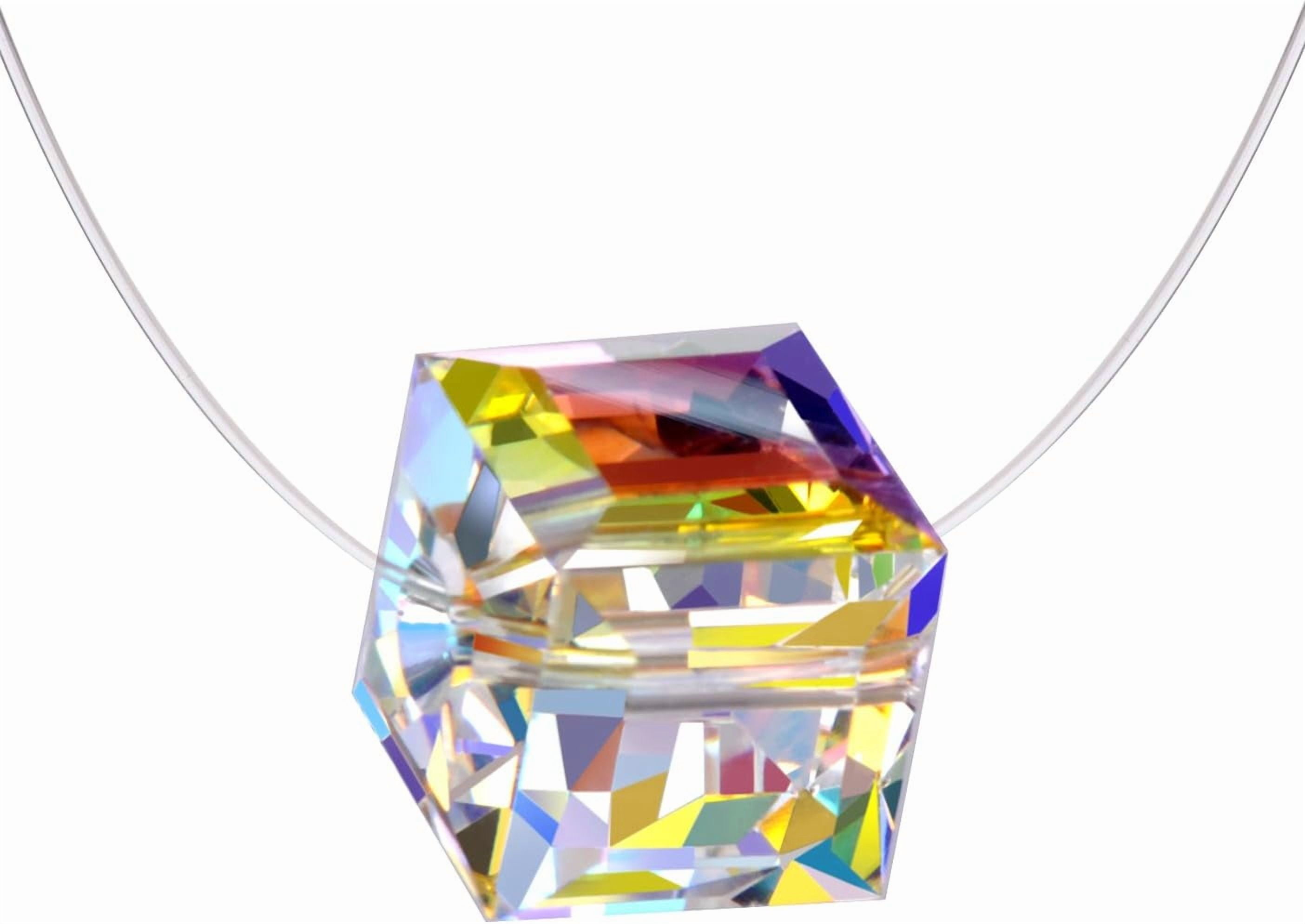 Infinite U Sterling Silver Color Changing Crystal Cube Birthstone ...