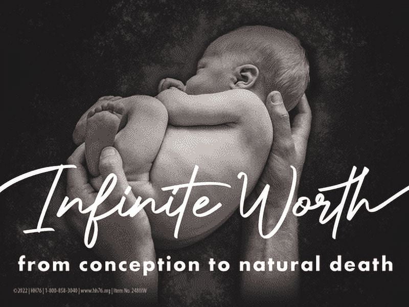 Infinite Worth Pro-Life Yard Sign - Walmart.com