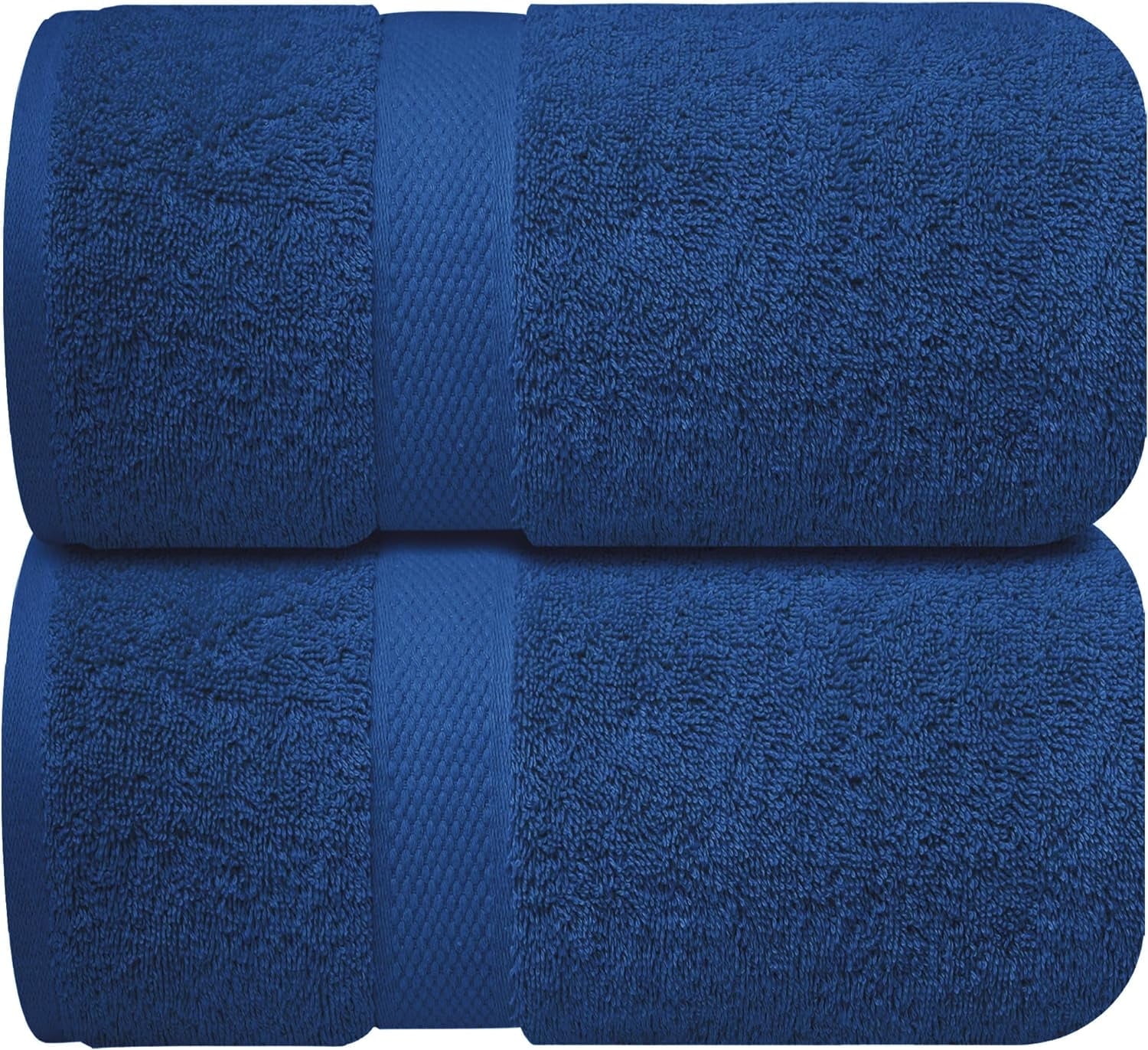 Infinitee Xclusives Premium Navy Blue Bath Sheets Towels for Adults ...
