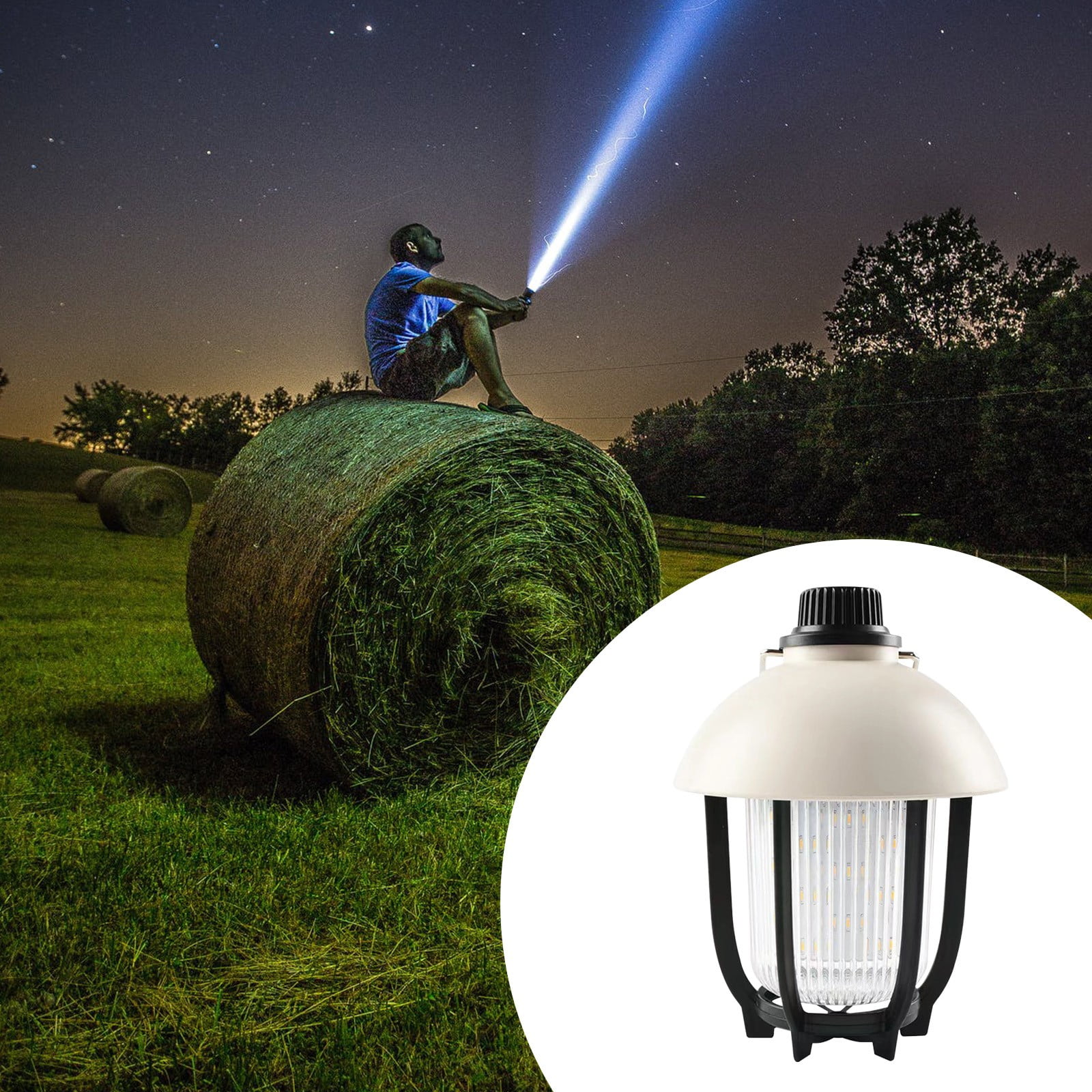 Infinitely Dimmable LED Camping Lights, Flame Retro Outdoor Lights ...