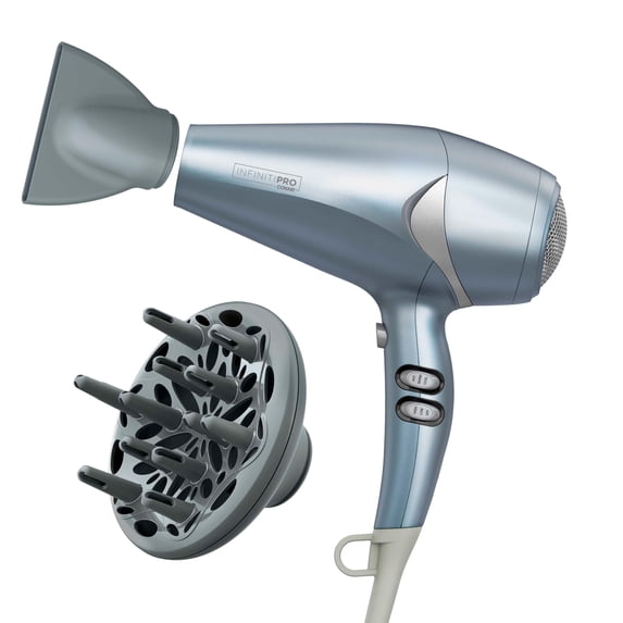 Infiniti PRO CONAIR Hair Dryer with Diffuser and Concentrator, 1875W ...
