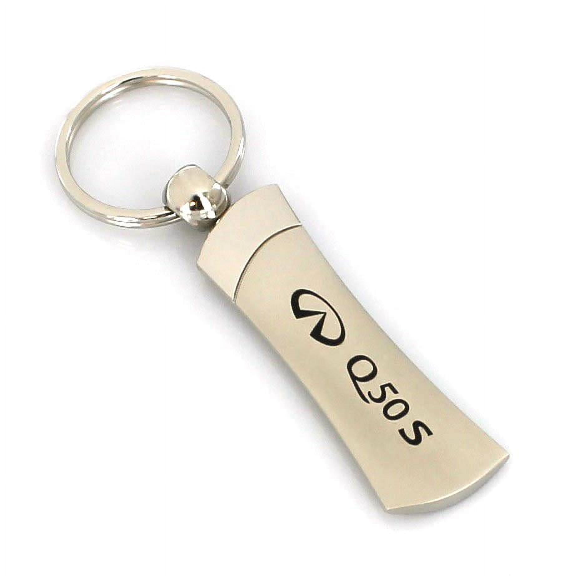 Infiniti Q50 Blade Key Chain Chorme(Chrome) - Walmart.com