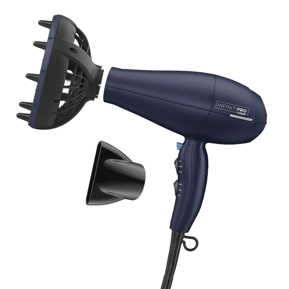 Free Shipping! Revlon Compact 1875W Black Hair Dryer with 2 Heat ...