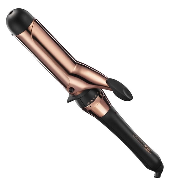 Conair Rose Gold Curling Iron, 1.25-inch Titanium Barrel, Ceramic Heat ...