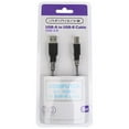 Infinitive USB-A to USB-B Cable USB 2.0 - 6ft 1.0 ea - Walmart.com