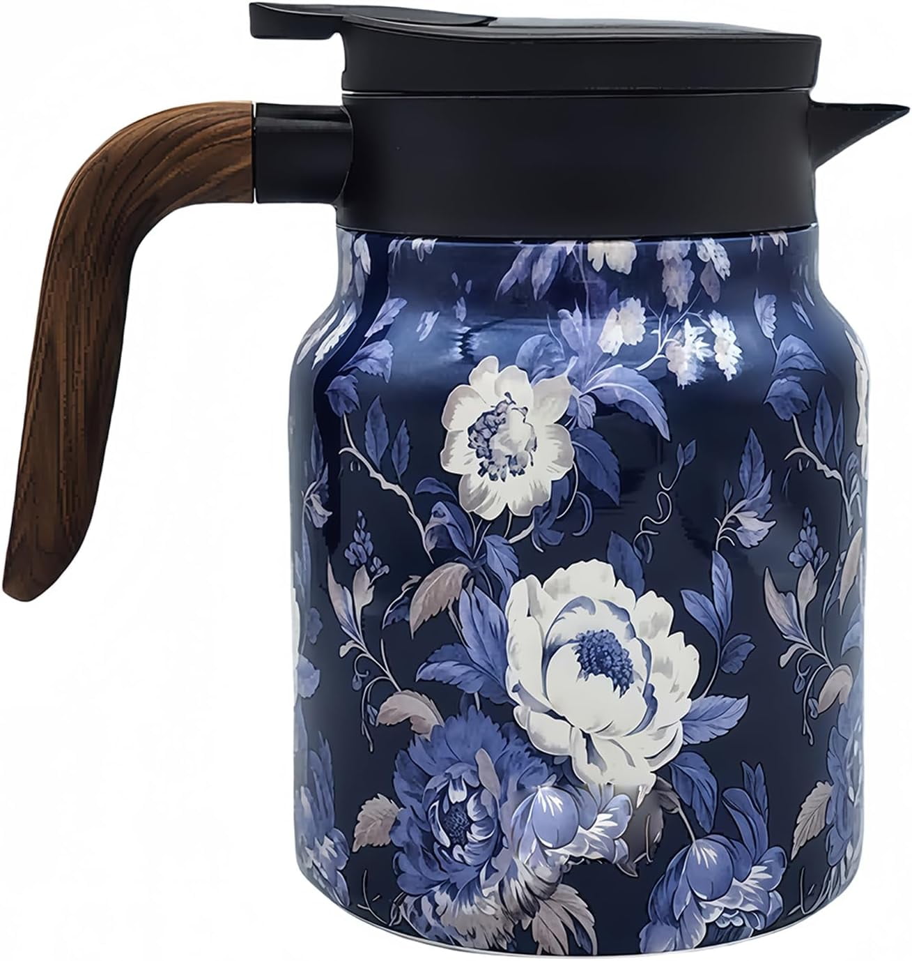 Infinitne Vintage Floral Pattern Tea , Tea Pot-Built-In Infuser, Floral ...