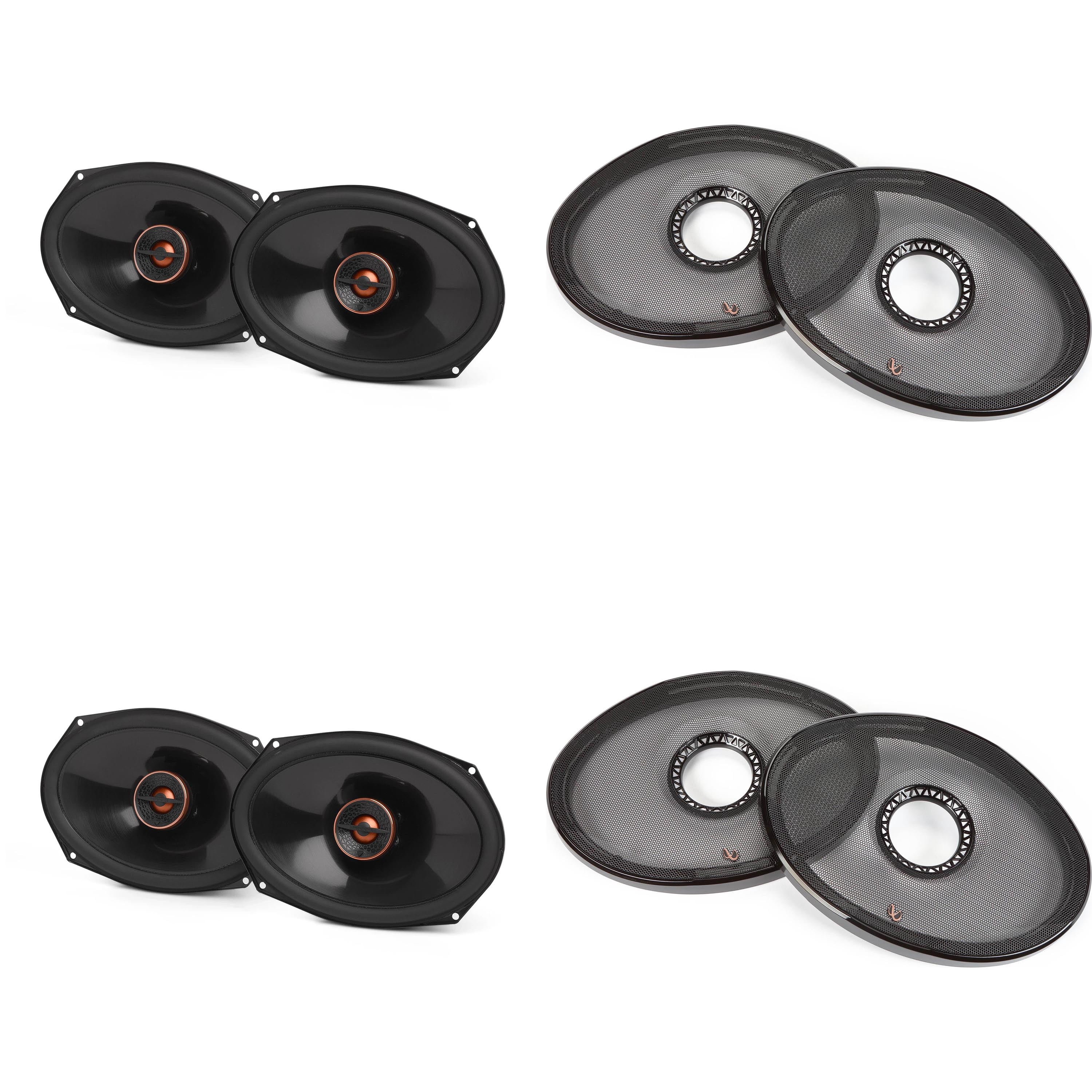 Infinity 2-Pairs REF697F 6x9" Extreme-performance Automotive Coaxial ...