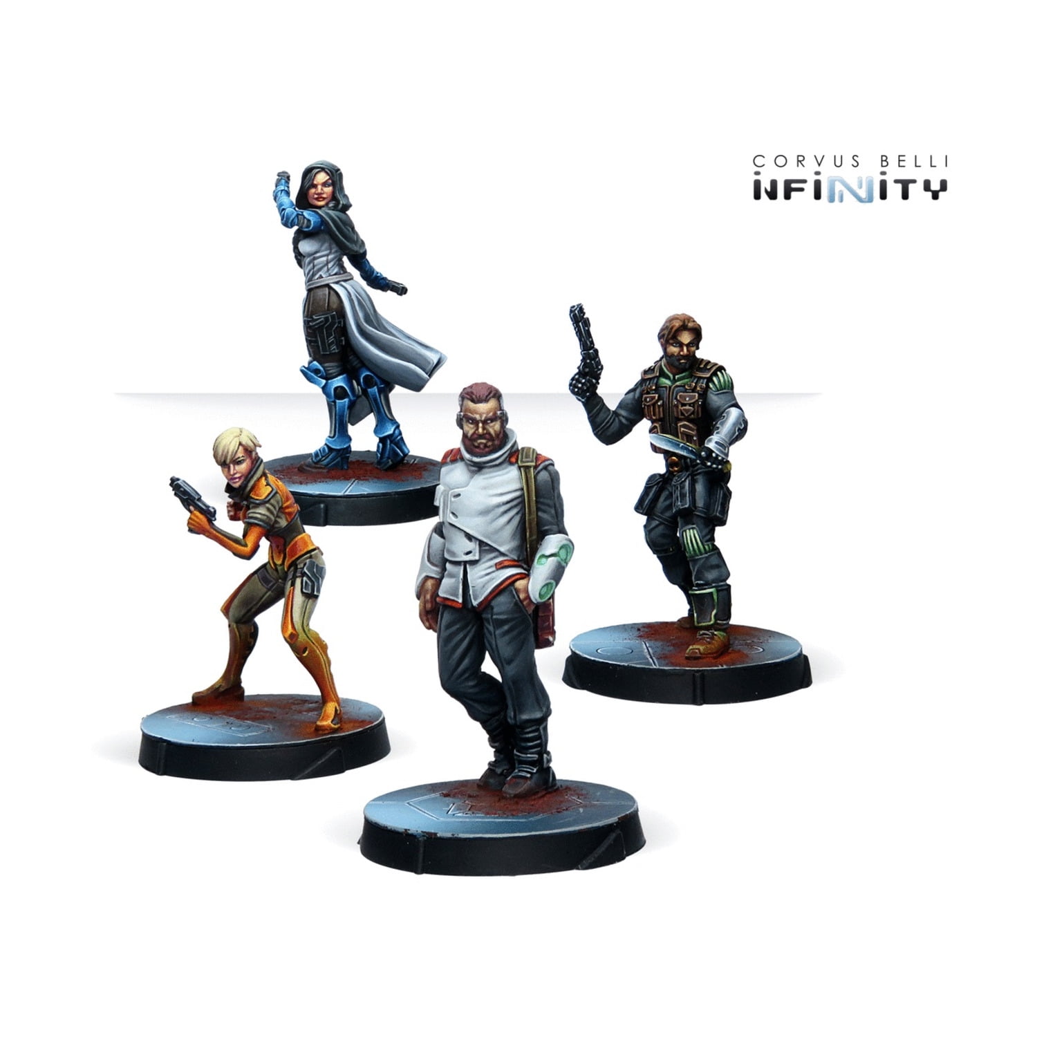 Infinity - Agents of the Human Sphere RPG Characters Set Great Condition - Walmart.com