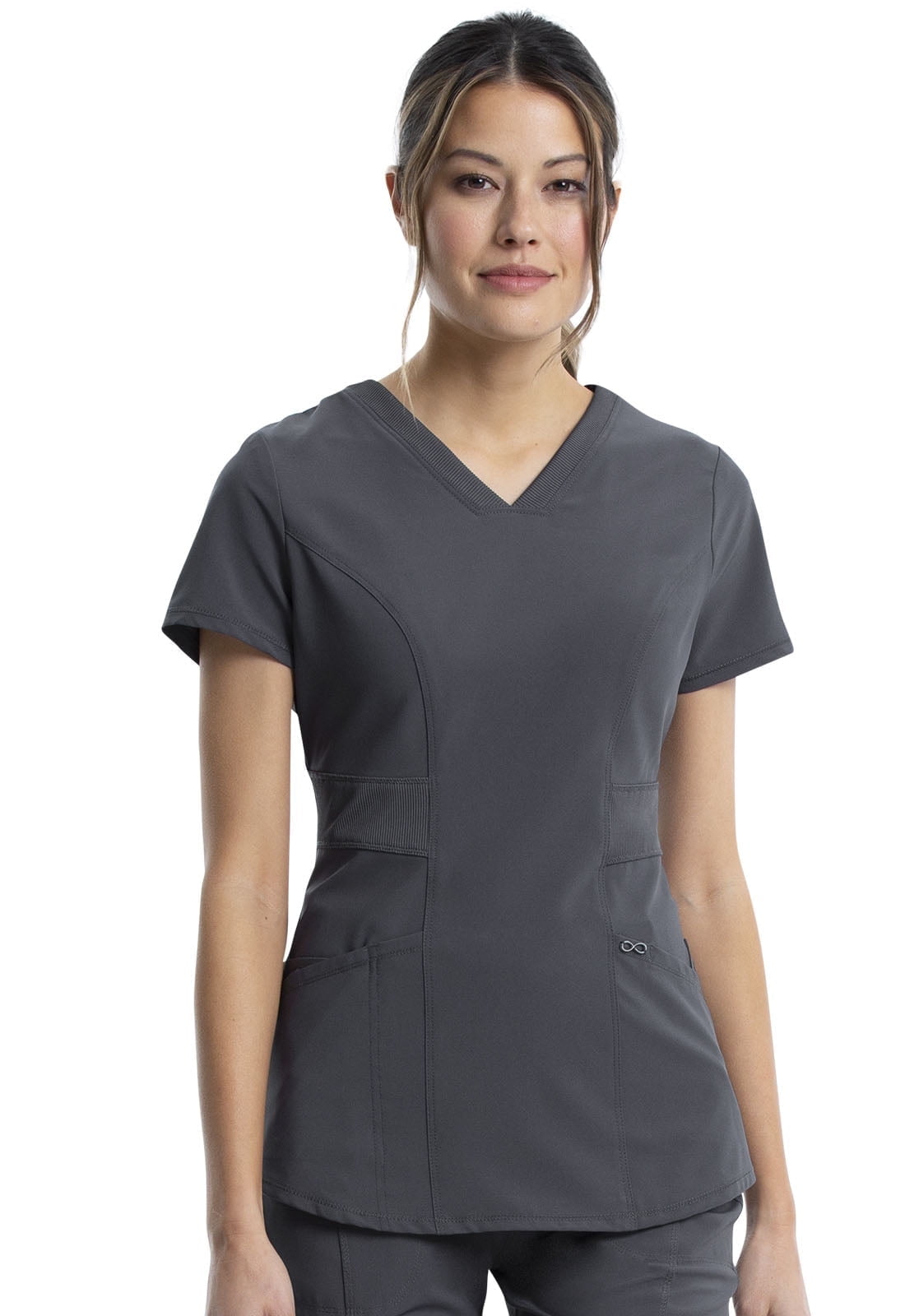 Infinity Cherokee Women's Scrubs Top V-Neck CK623A - Walmart.com