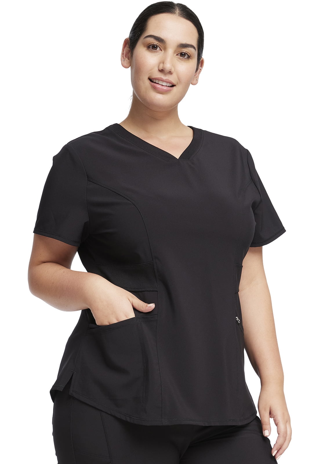 Infinity Cherokee Women's Scrubs Top V-Neck CK623A - Walmart.com