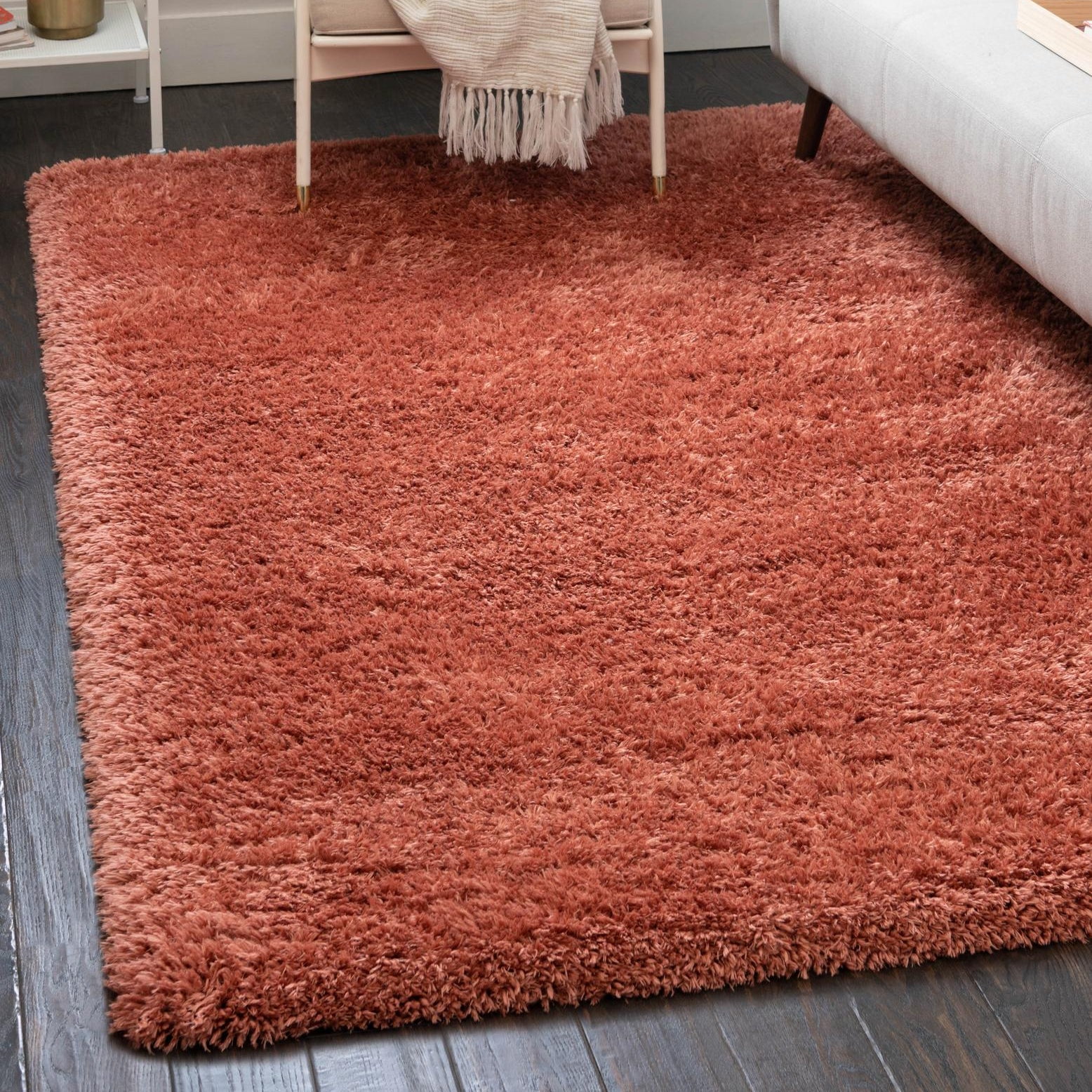 Unique Loom Infinity Shag Collection Area Rug - Jinko (2' x 3 ...