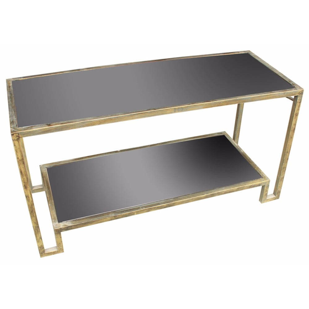 Infinity Console table, Black - Walmart.com