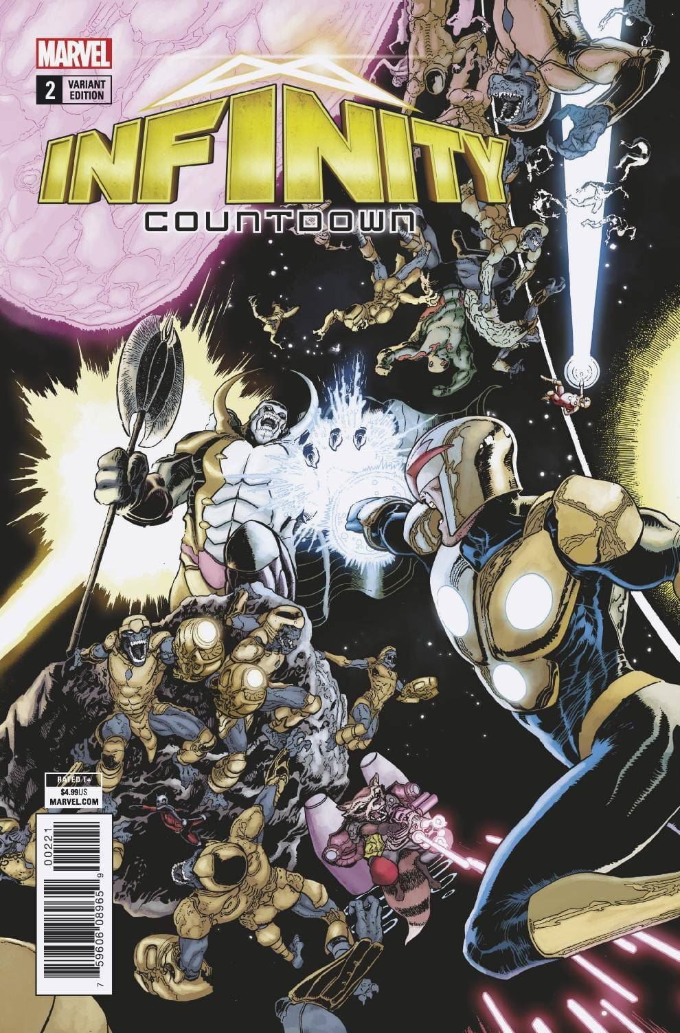 Infinity Countdown #2 (Kuder Connecting Var Leg) Marvel Comics Comic Book - Walmart.com