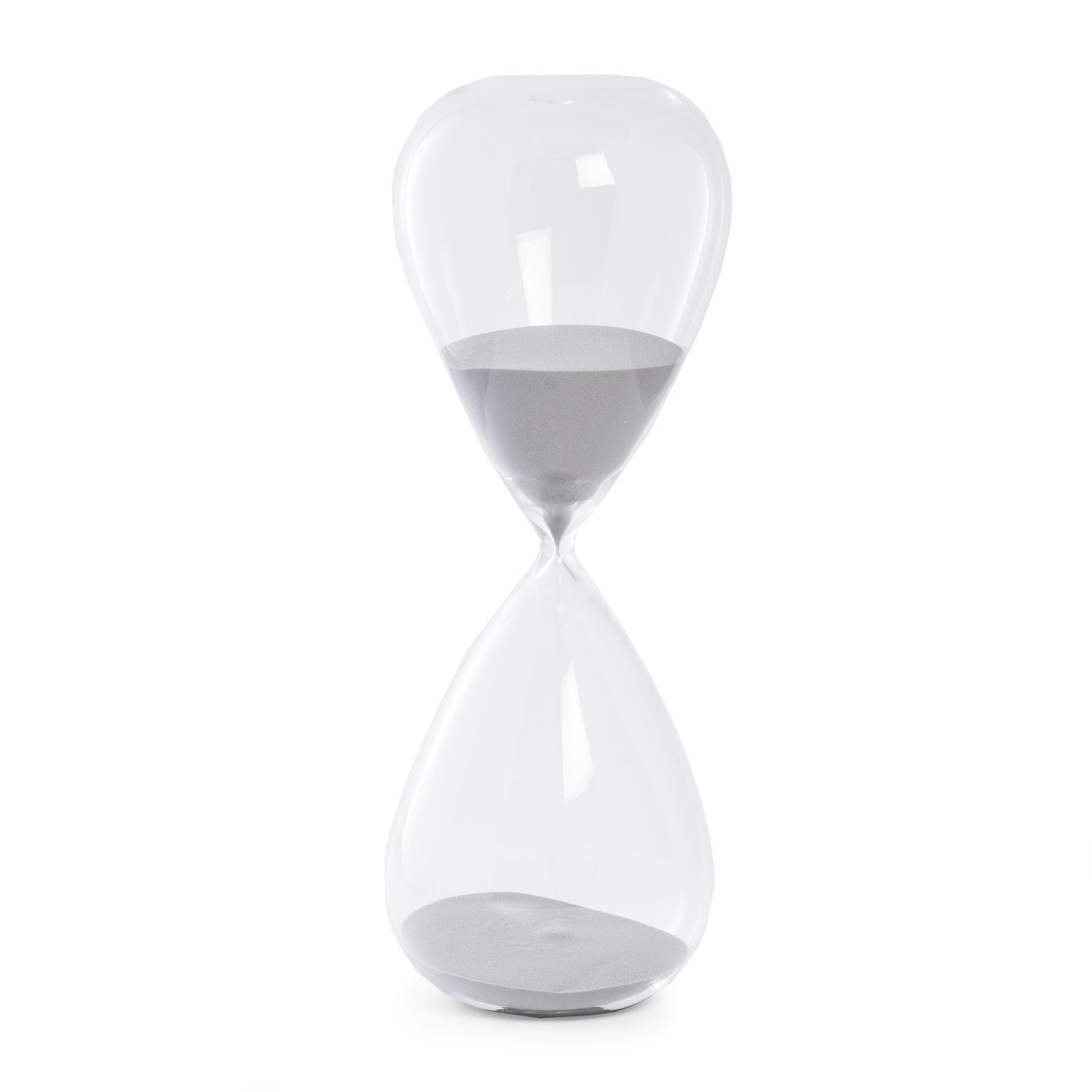 Infinity Crystal 90-minute Hourglass Sand Timer Grey - Walmart.com