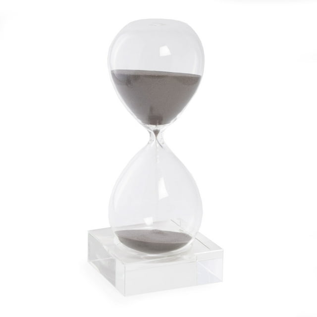 Infinity Crystal Sand Timer-30Min Grey - Walmart.com