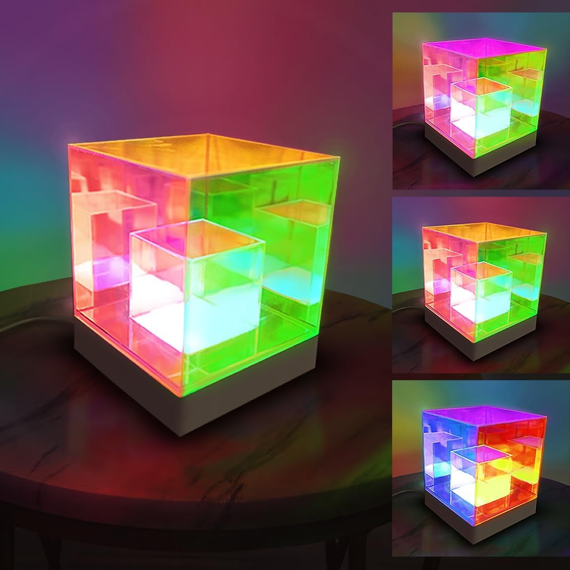 Infinity Cube Light - Infinity Lamp for Bedroom, Living Room, Gamer ...