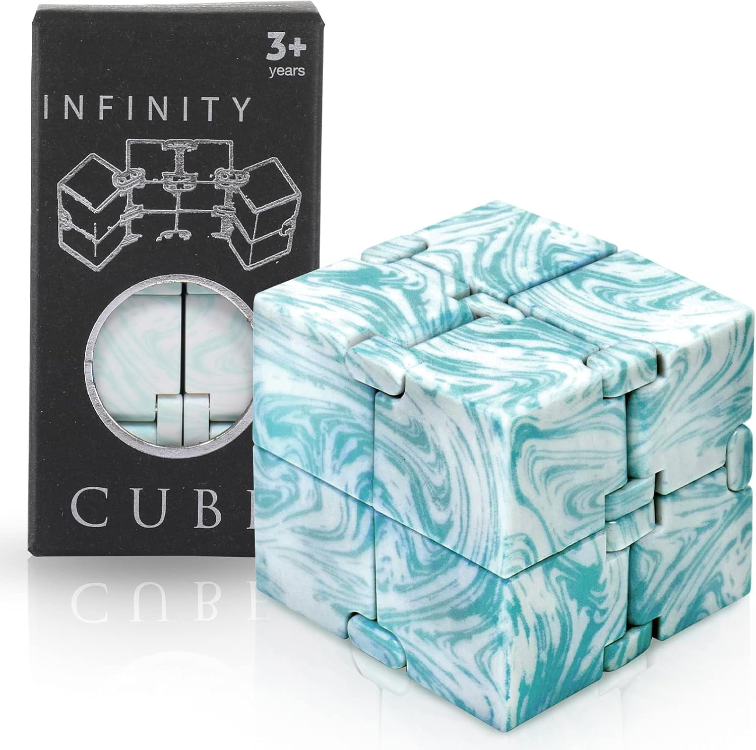 Infinity Cube Sensory Fidget Toy, EDC Fidgeting Game for Kids and Adults, Cool Mini Gadget Best ...
