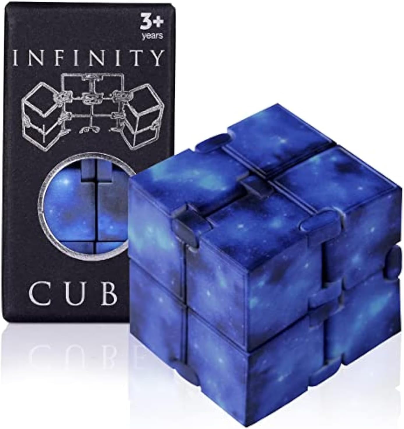 Infinity Cube Sensory Fidget Toy, EDC Fidgeting Game for Kids and Adults, Cool Mini Gadget Best ...
