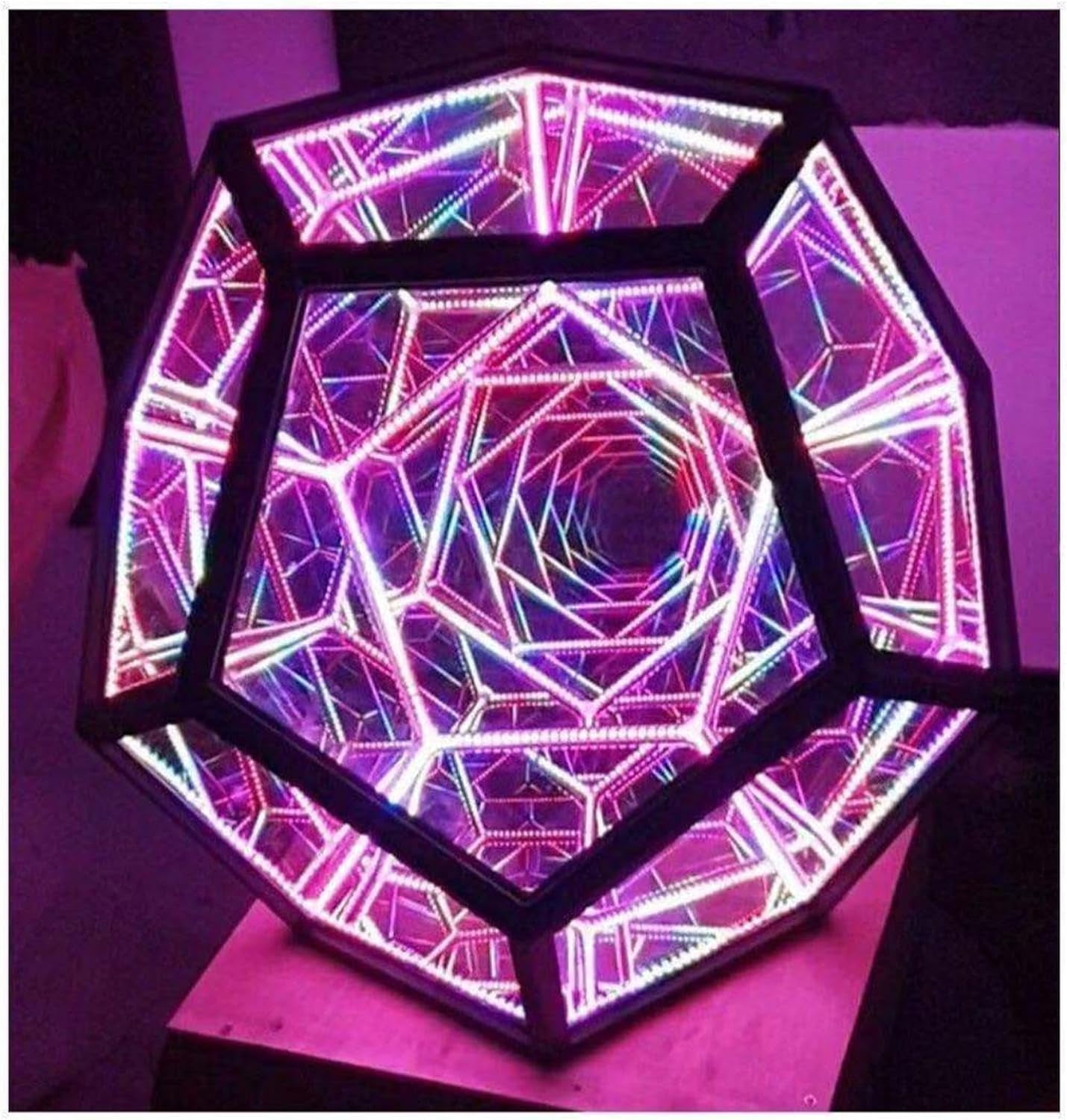 Infinity Dodecahedron Creative Cool Infinity Dodecahedron Night Light ...