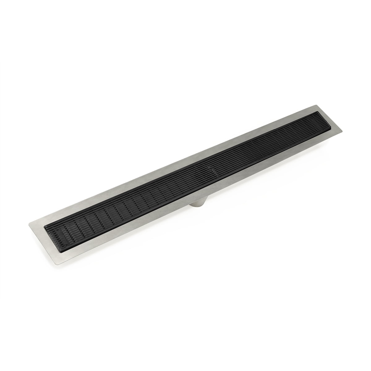 Infinity Drain 24" FFAS 6524 BK Linear Drain Kit: Matte Black - Walmart.com