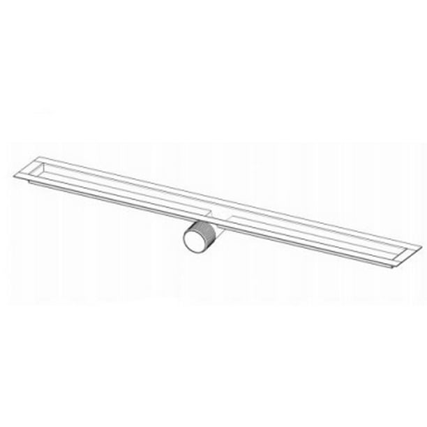 Infinity Drain - 32 Inch OC Channel 1 Inch high W/TNAS-T - OCH 6532 SS ...