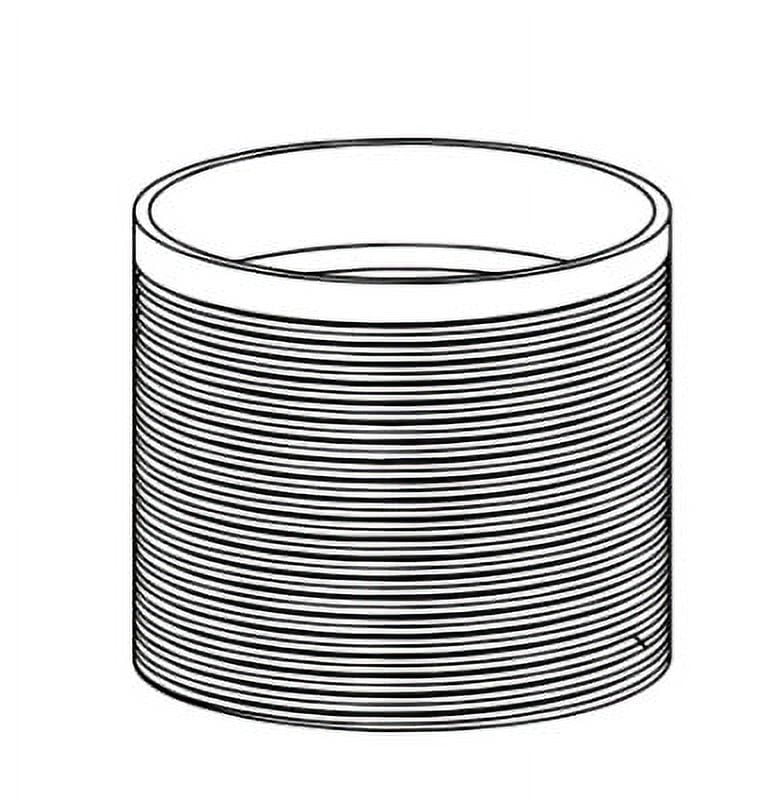 Infinity Drain - 4 Inch Cast Iron threaded Extension - TNRN-4 - Walmart ...