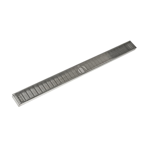 Infinity Drain 48" FXAS 6548 SS Linear Drain Kit: Satin Stainless ...