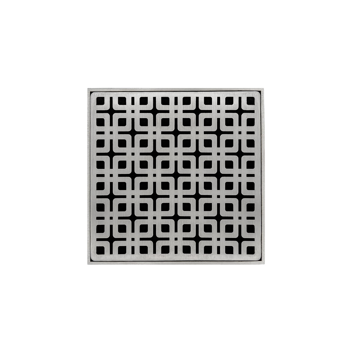 Infinity Drain 5" x 5" K 5 SS Center Drain Kit: Satin Stainless ...