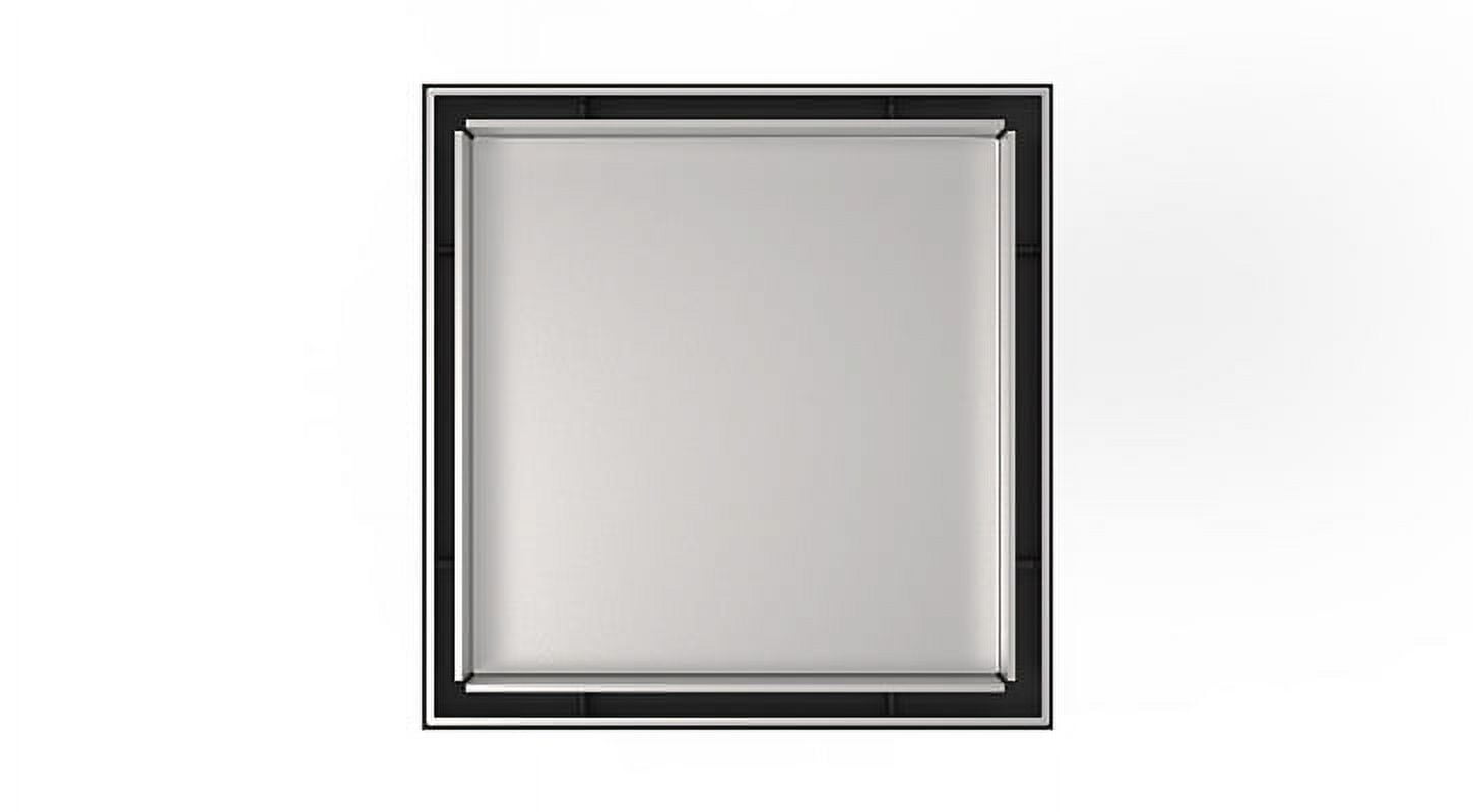 Infinity Drain 5" x 5" LT5-2 SS Center Drain Kit: Satin Stainless ...