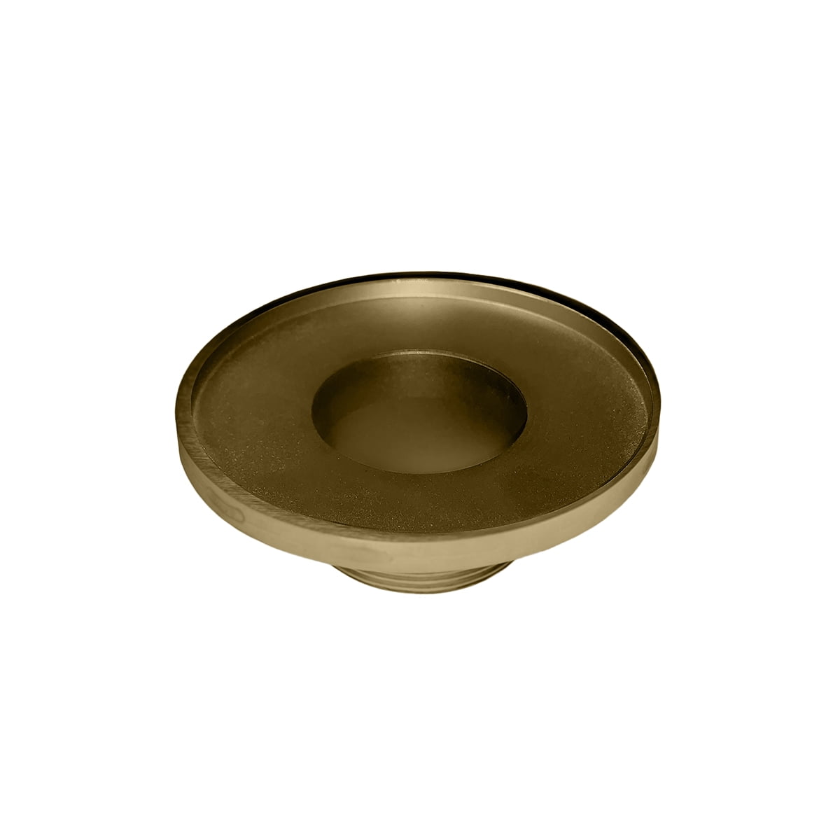 Infinity Drain 5" x 5" R 52-SB Center Drain Throat: Satin Bronze ...
