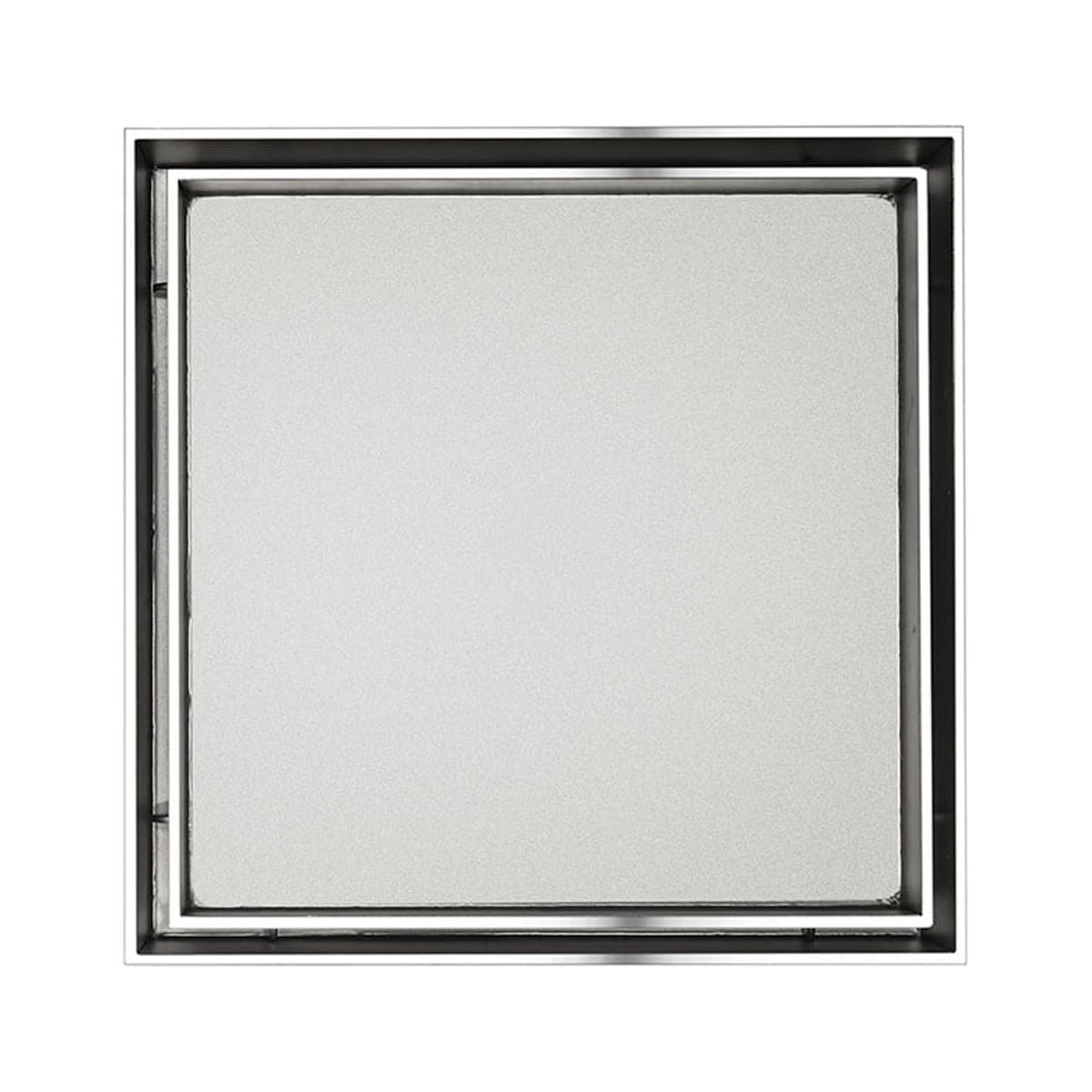 Infinity Drain 5" x 5" TD 15-2I PS Center Drain Kit: Polished Stainless ...