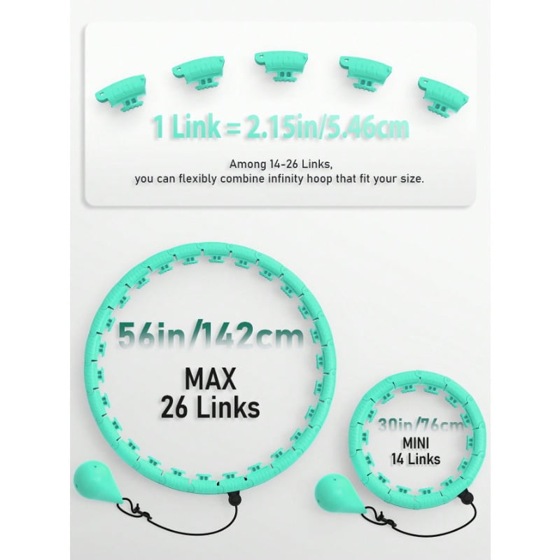 Infinity Fitness Hoop Plus Size, For Women Smart Exercise Equipment ...