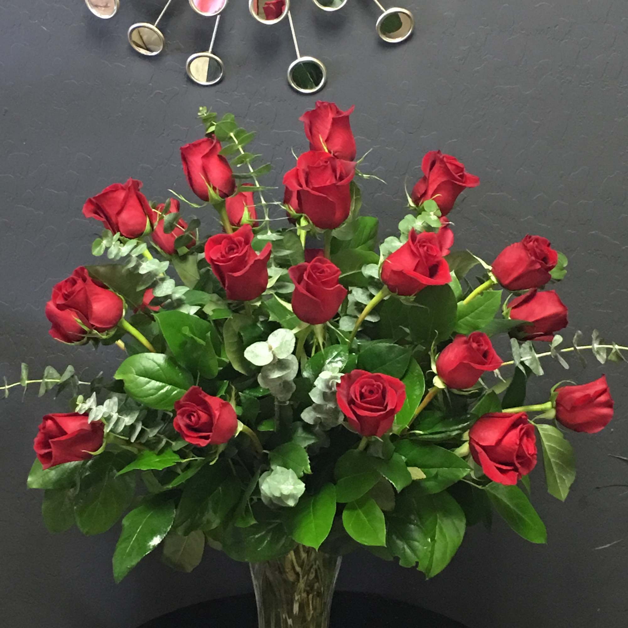 Infinity Floral Designs Infinity Red Rose Deluxe Bouquet - Deluxe ...